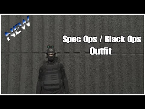 *NEW* GTA ONLINE OUTFIT TUTORIAL: Spec Ops/Black Ops Outfit - YouTube