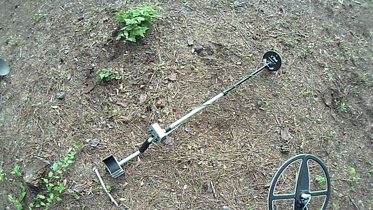 Tesoro Tejon coil test, iron test - YouTube