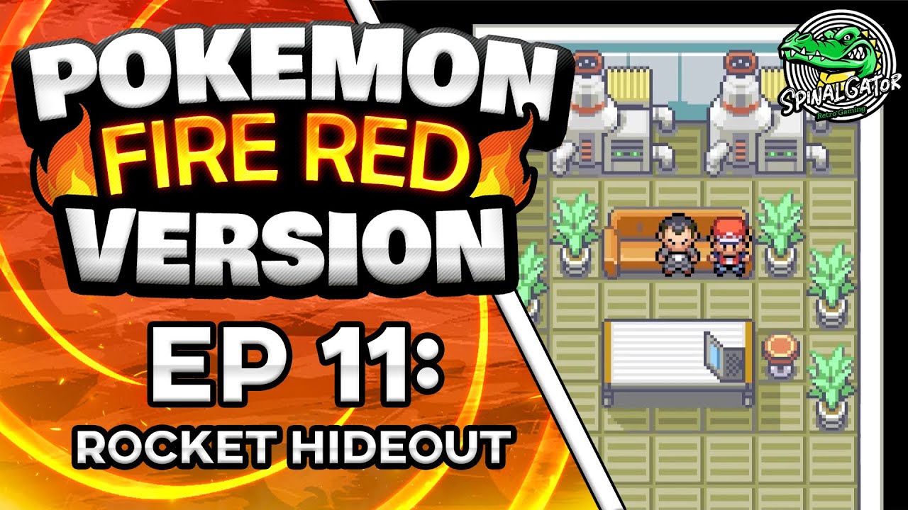 Pokemon FireRed Episode 11: Rocket Hideout - YouTube