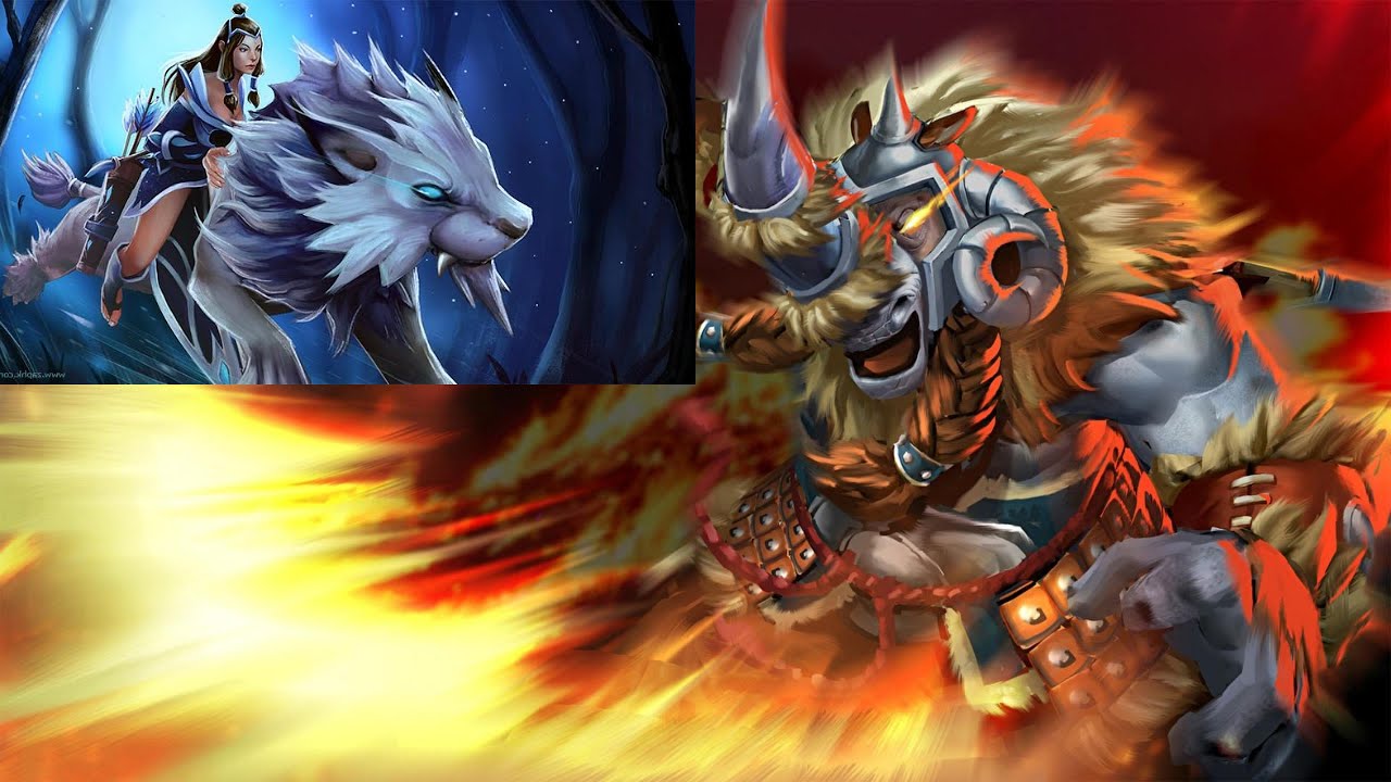 Dota 2 Great Magnus Old RP Moments By Ar1se Again And Mirana Plays ...