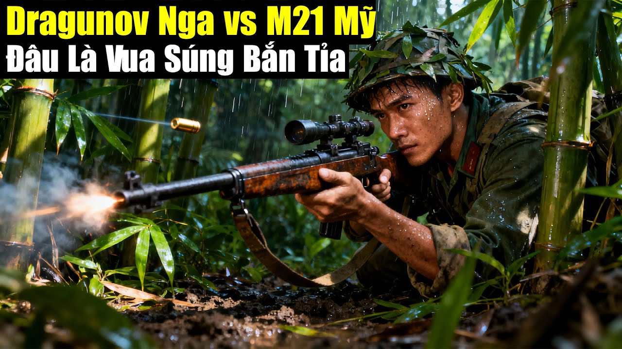 SVD Dragunov Nga vs M21 Mỹ: Đâu Là Huyền Thoại Bắn Tỉa Thời Chiến Tranh Lạnh - YouTube