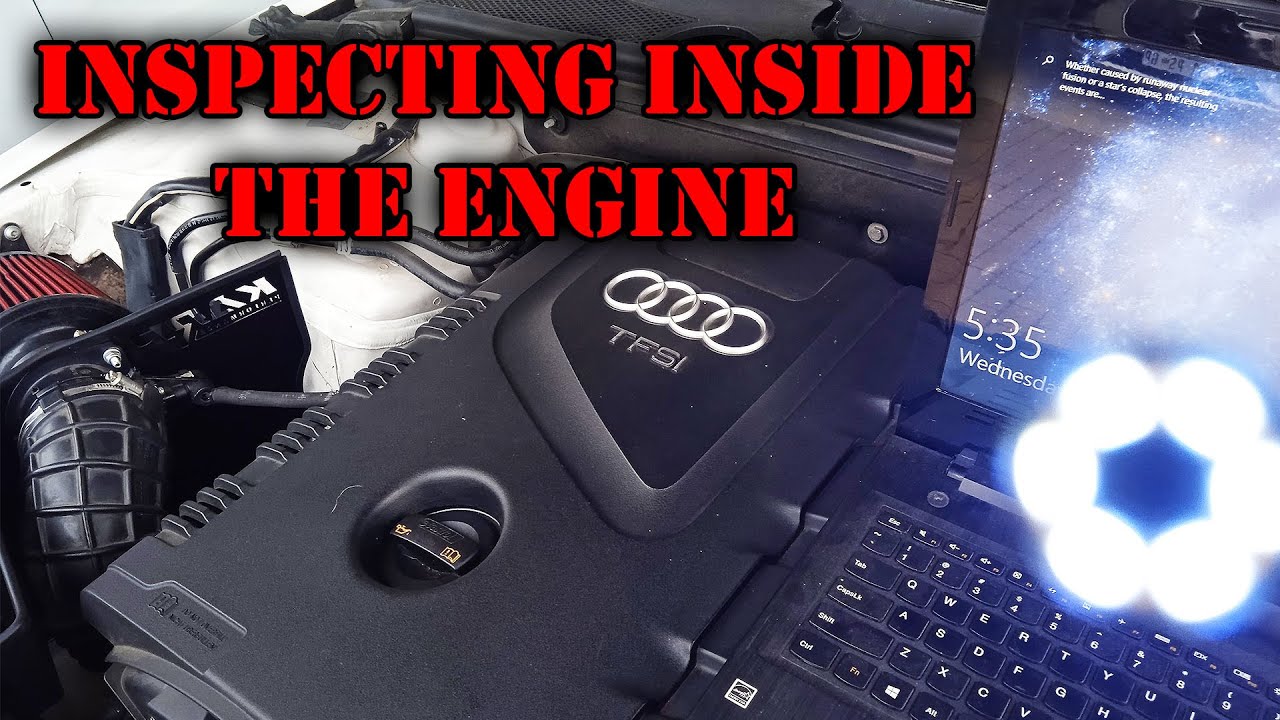 Using a Borescope to Look Inside the Engine - YouTube