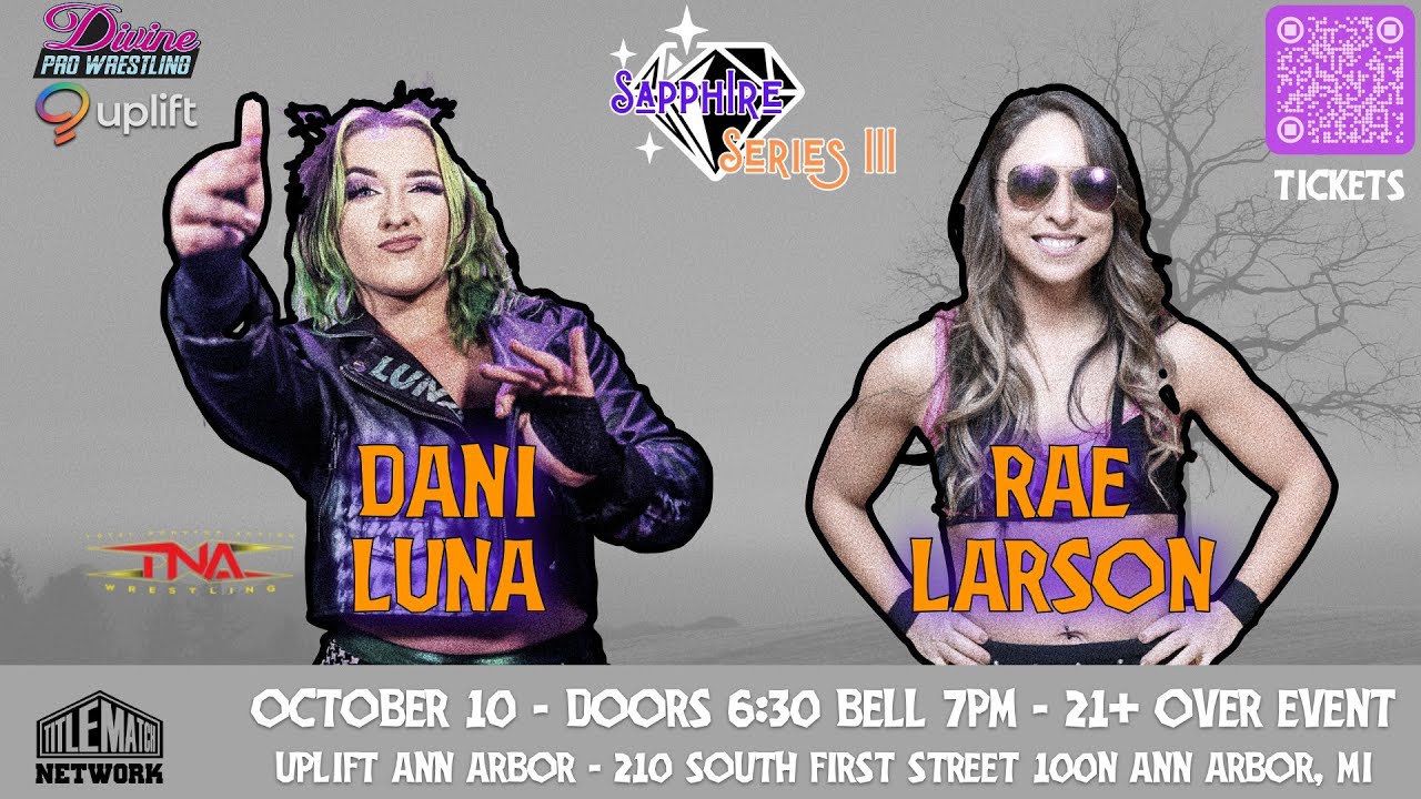 Divine Pro Women's Wrestling FULL Show - Dani Luna, Joseline Navarro ...