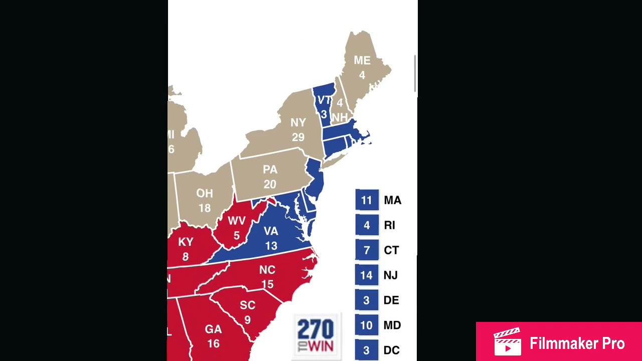 2020 US Election Simulation (Warren Vs Trump) - YouTube