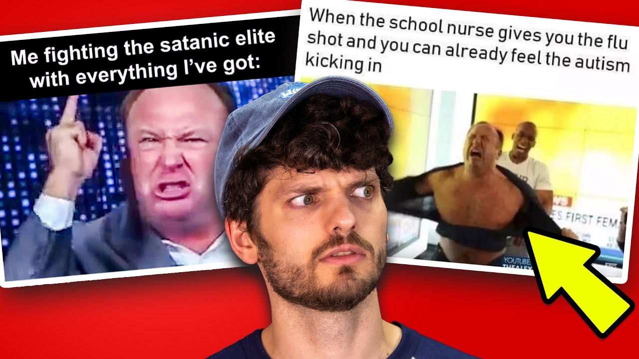 ALEX JONES MEMES have gone too far... - YouTube