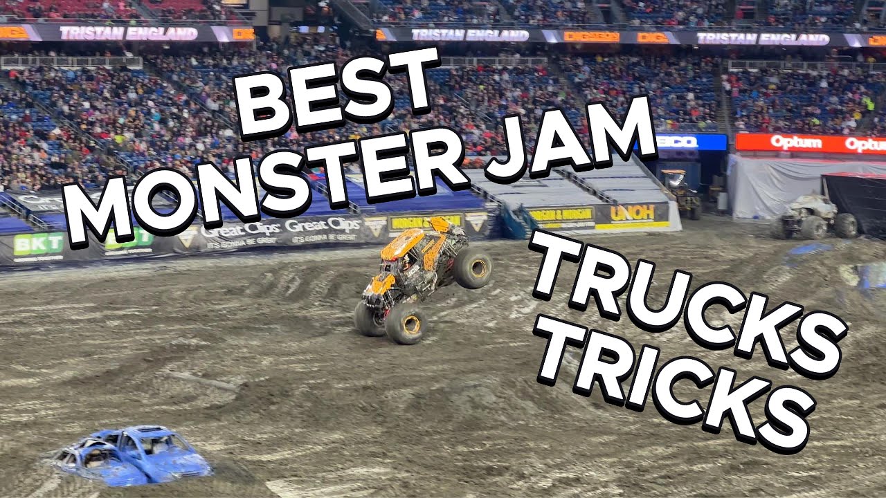 Tuesday Truck Tricks: Earth Shaker's Digatron Monster Jam Moves ...