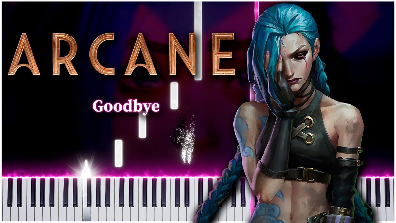 Goodbye (Arcane) 【 PIANO TUTORIAL 】 - YouTube