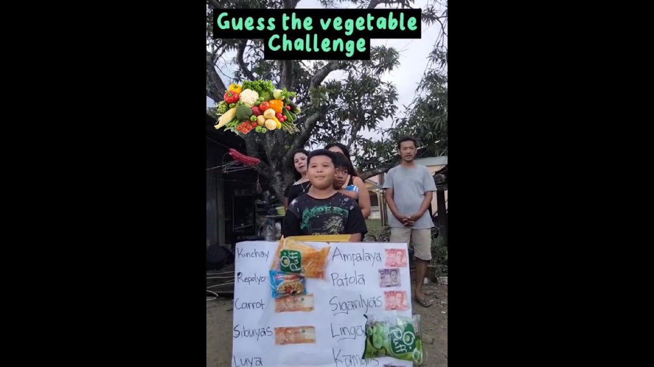 Guess the vegetable challenge 🥹 - YouTube
