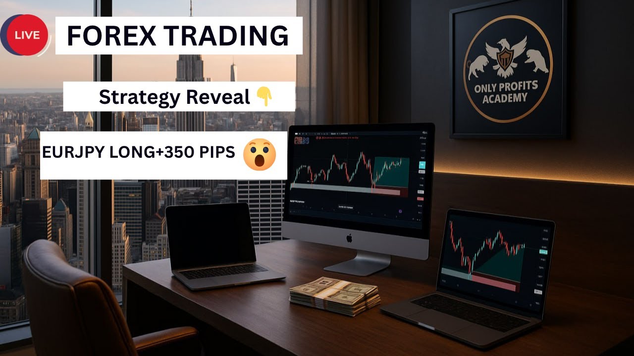 🔴 Live Forex Trading: EURJPY Long | +360 Pips Secured | Swing Trading ...