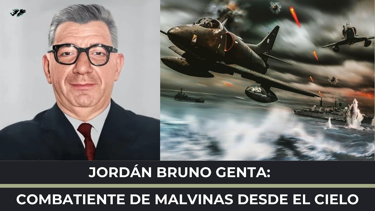Jordán Bruno Genta: combatiente de Malvinas desde el cielo - YouTube