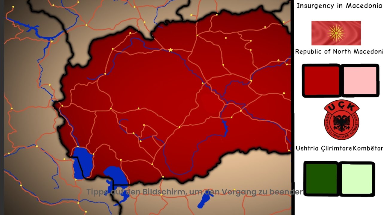 2001 Insurgency in Macedonia (Alternative scenario) - YouTube