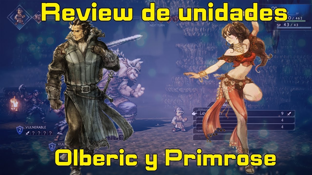 Final fantasy brave exvius:Review de unidades/ Olberic y Primrose que ...