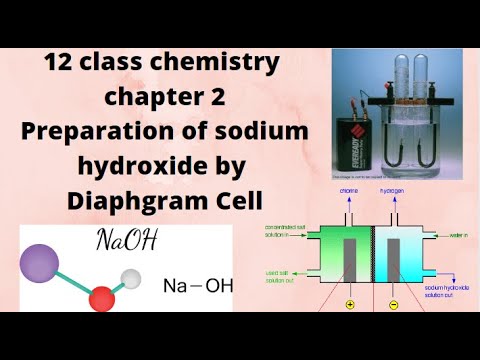 #diaphragm cell #nelson cell commercial preparation of sodium hydroxide ...