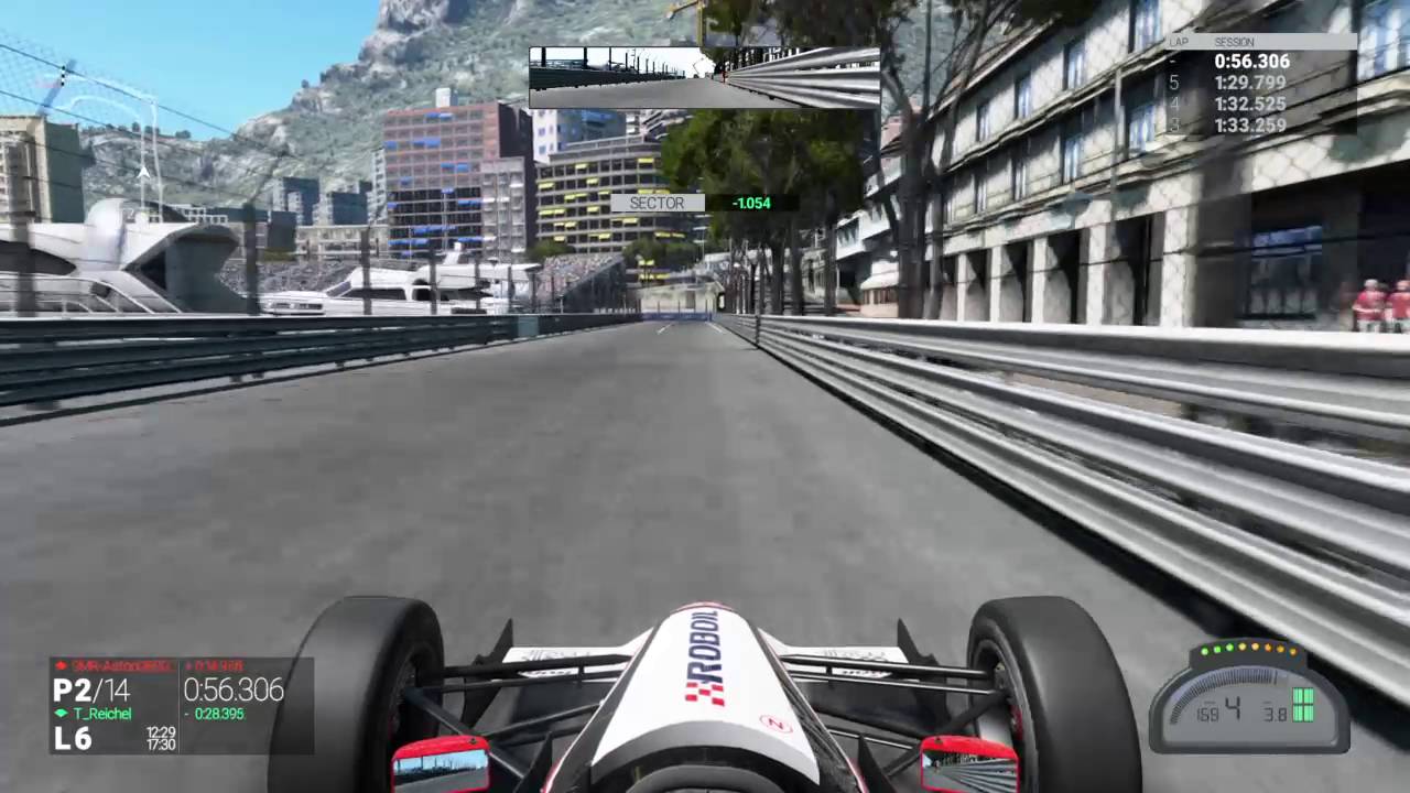 Formula C Monaco Pole Lap - YouTube