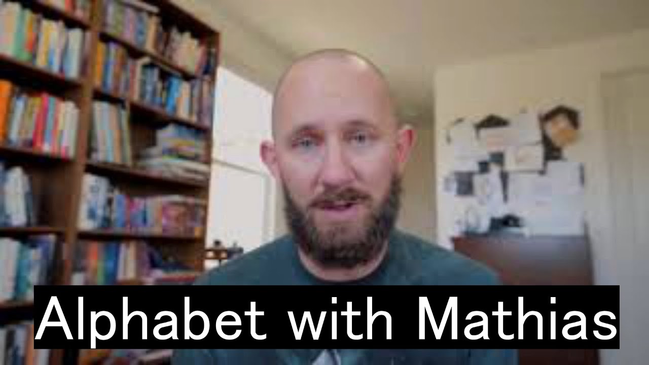 Learn the alphabet with matt - YouTube