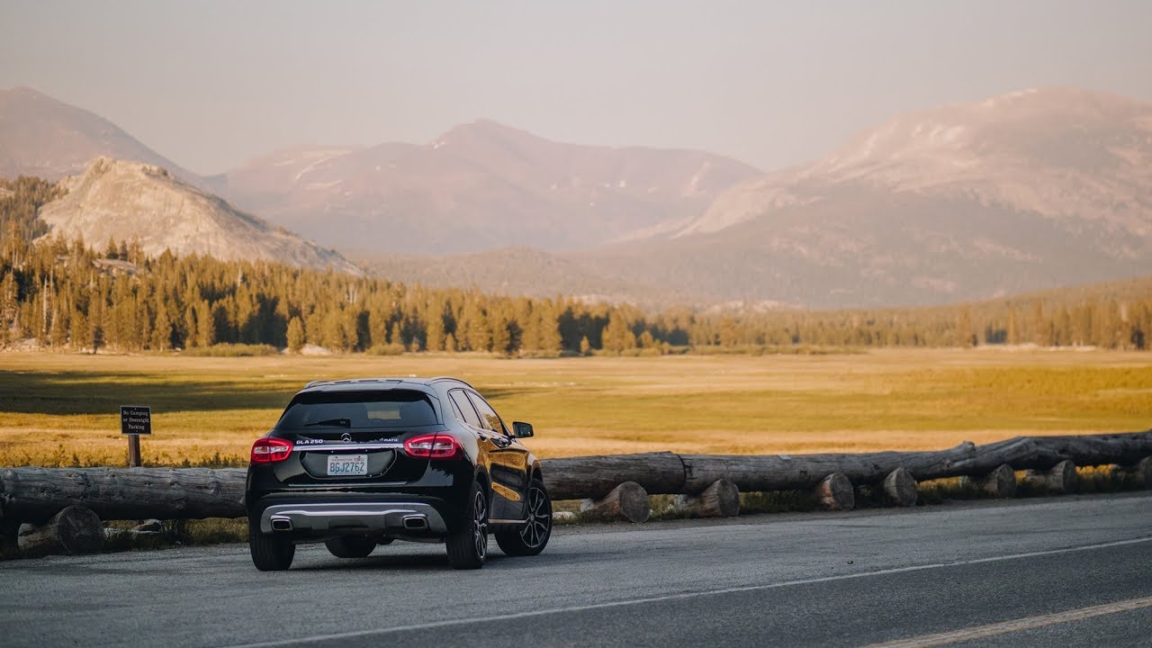 Driving In Yosemite National Park - YouTube