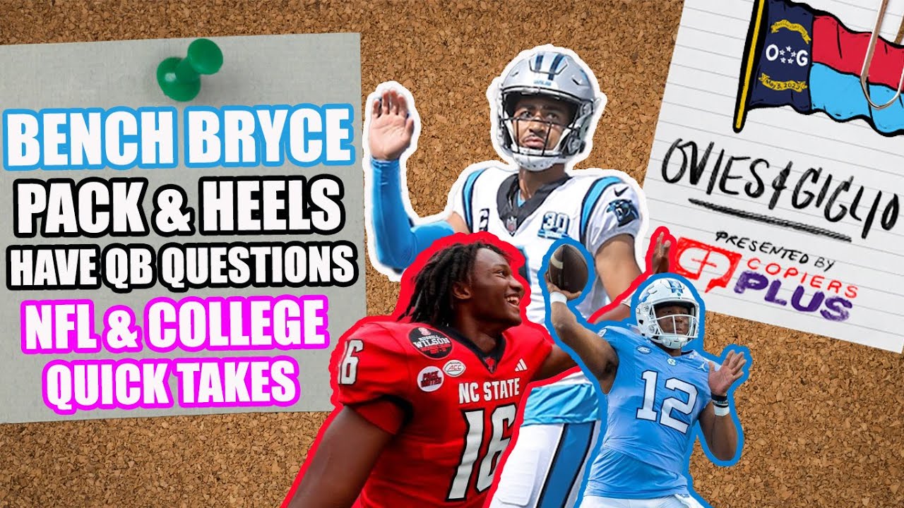 We're in Carolina Panthers hell | NC State & UNC have QB questions ...