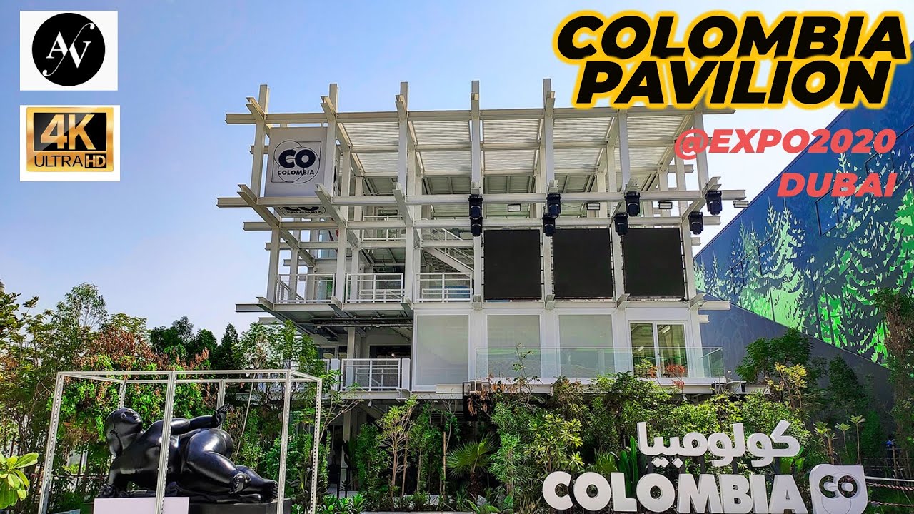 Colombia Pavilion - Expo 2020 Dubai /4K visuals/ Full tour of Colombia ...