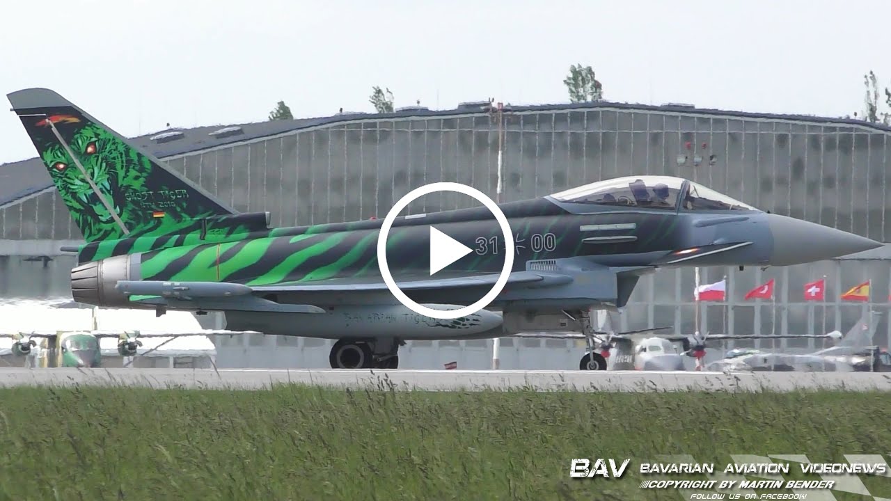 Eurofighter EF2000 Typhoon - German Air Force "Ghost Tiger cs ...