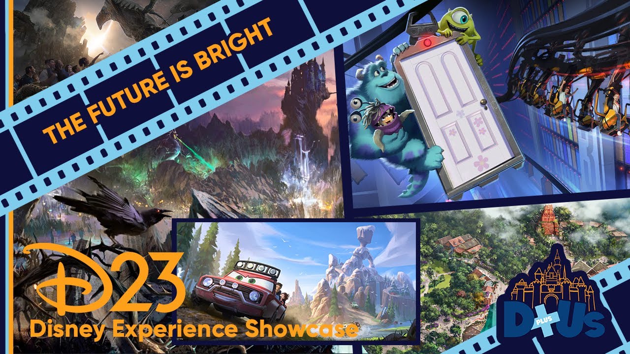 Cars Land, Monstropolis and Villains!!!! | D23 Parks News | D+ Us - YouTube