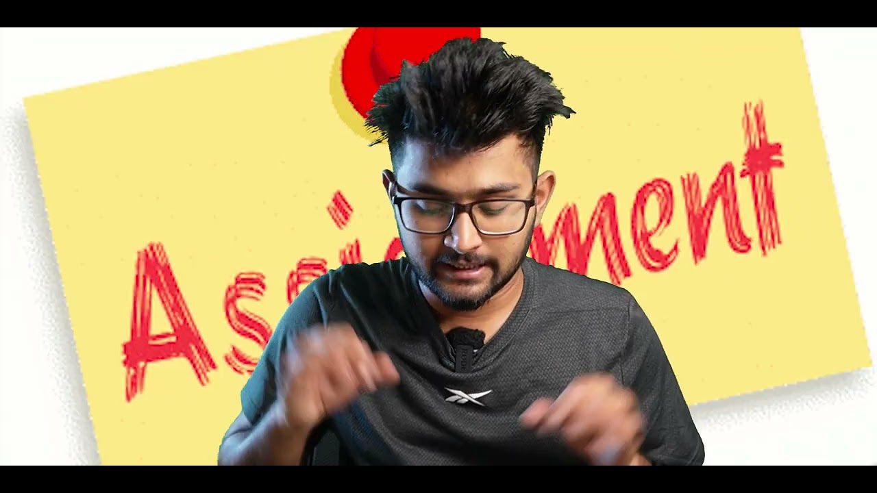 Second Assignment @TharunSpeaks |Shreyansh - YouTube