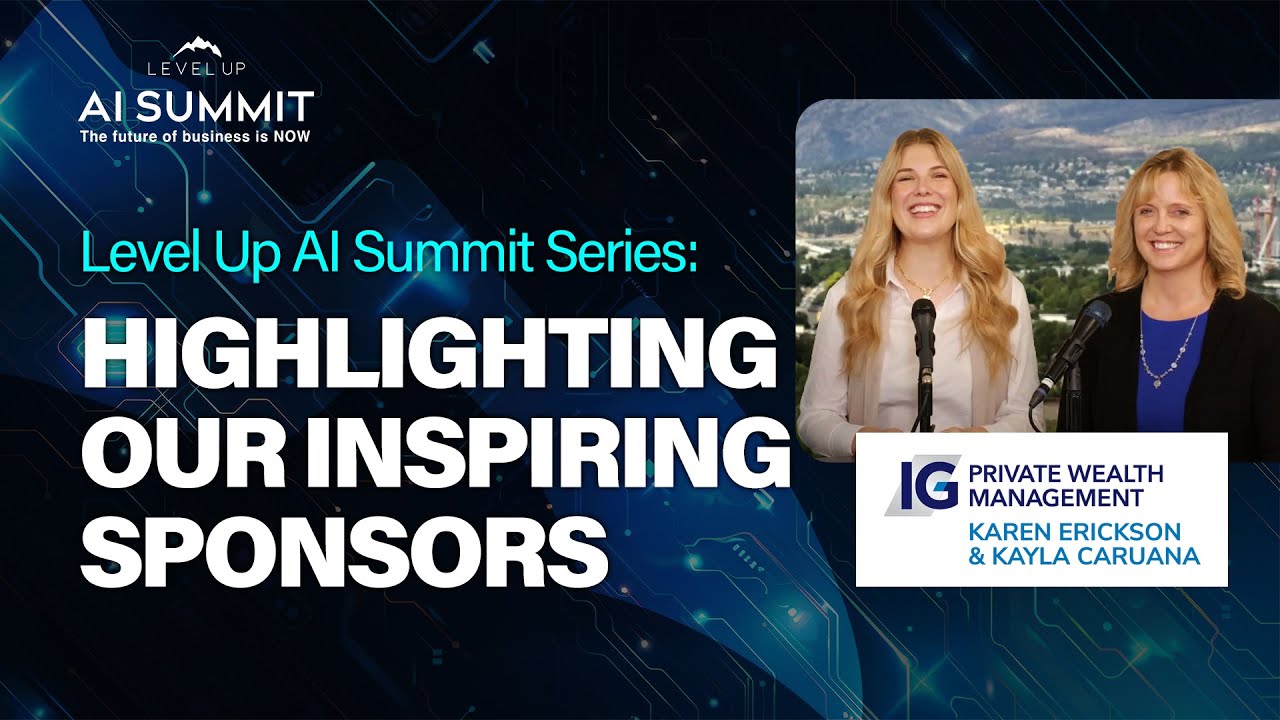 Level Up AI Summit Series: Highlighting Our Inspiring Sponsors - YouTube