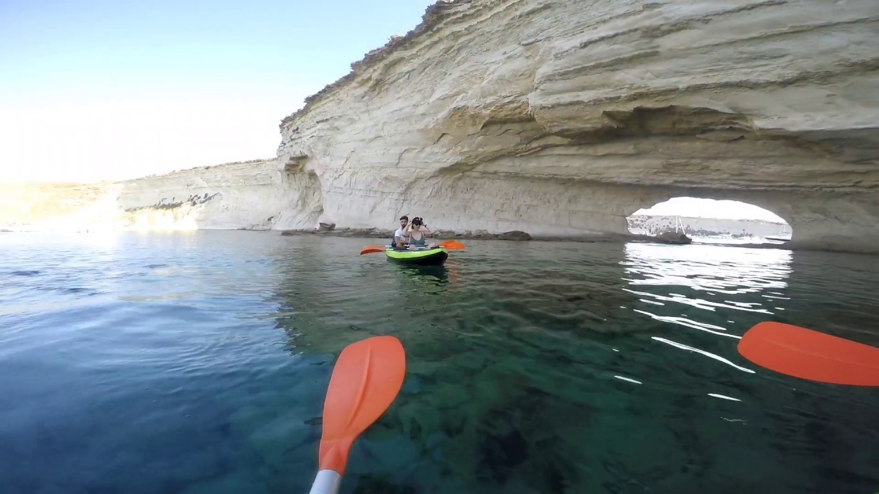 Kayaking Malta's South Coast - YouTube