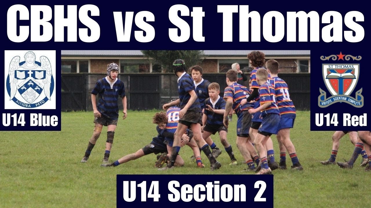 CBHS U14 Blue vs St Thomas U14 Red, 22nd July 2023 - YouTube