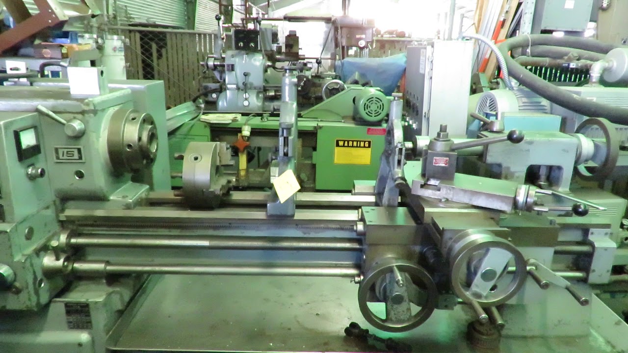 Sheldon Machine Lathe - YouTube