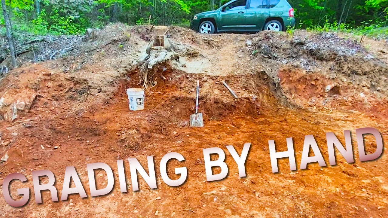 Finishing the Grading with Hand Tools - YouTube