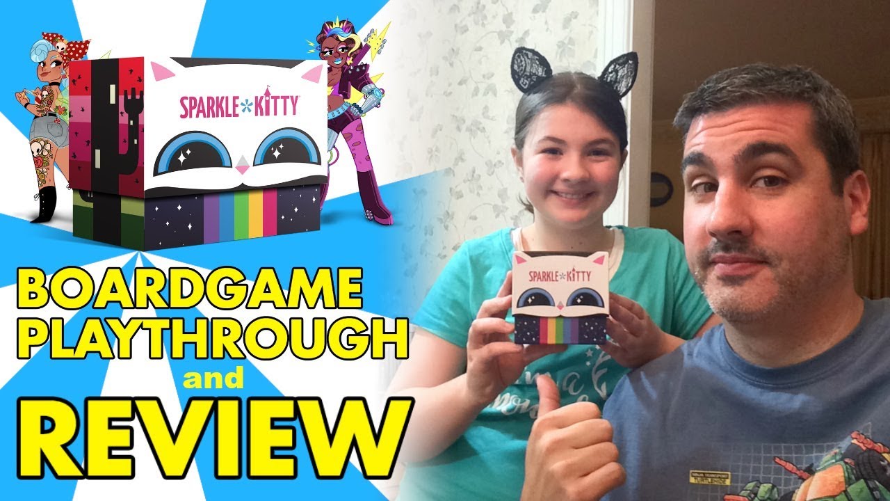 SPARKLE KITTY REVIEW & PLAY THROUGH - YouTube
