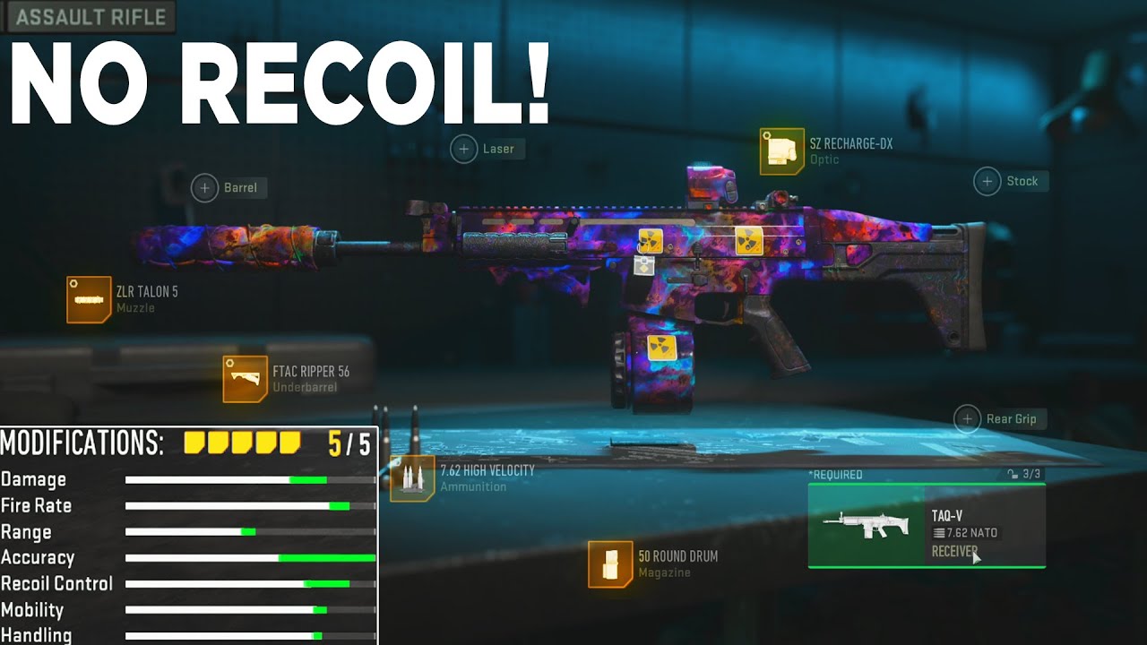 What a 12 K/D TAQ V build Looks Like in MW2 🤯 (Best TAQ Build &Tuning ...