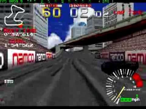 Ridge Racer Turbo ePSXe1.9.0 T.T Short Classic #00 White Angel  1'53''297 - Tour 37''663