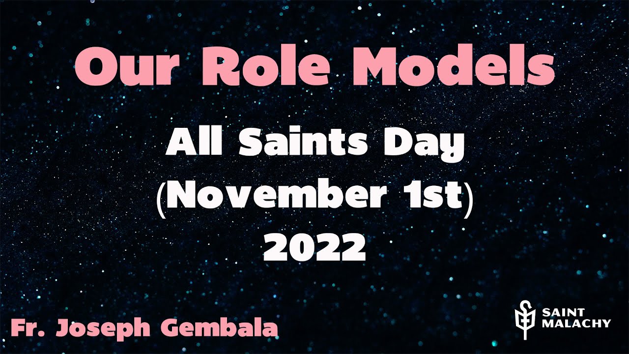 All Saints Day: Our Role Models - YouTube