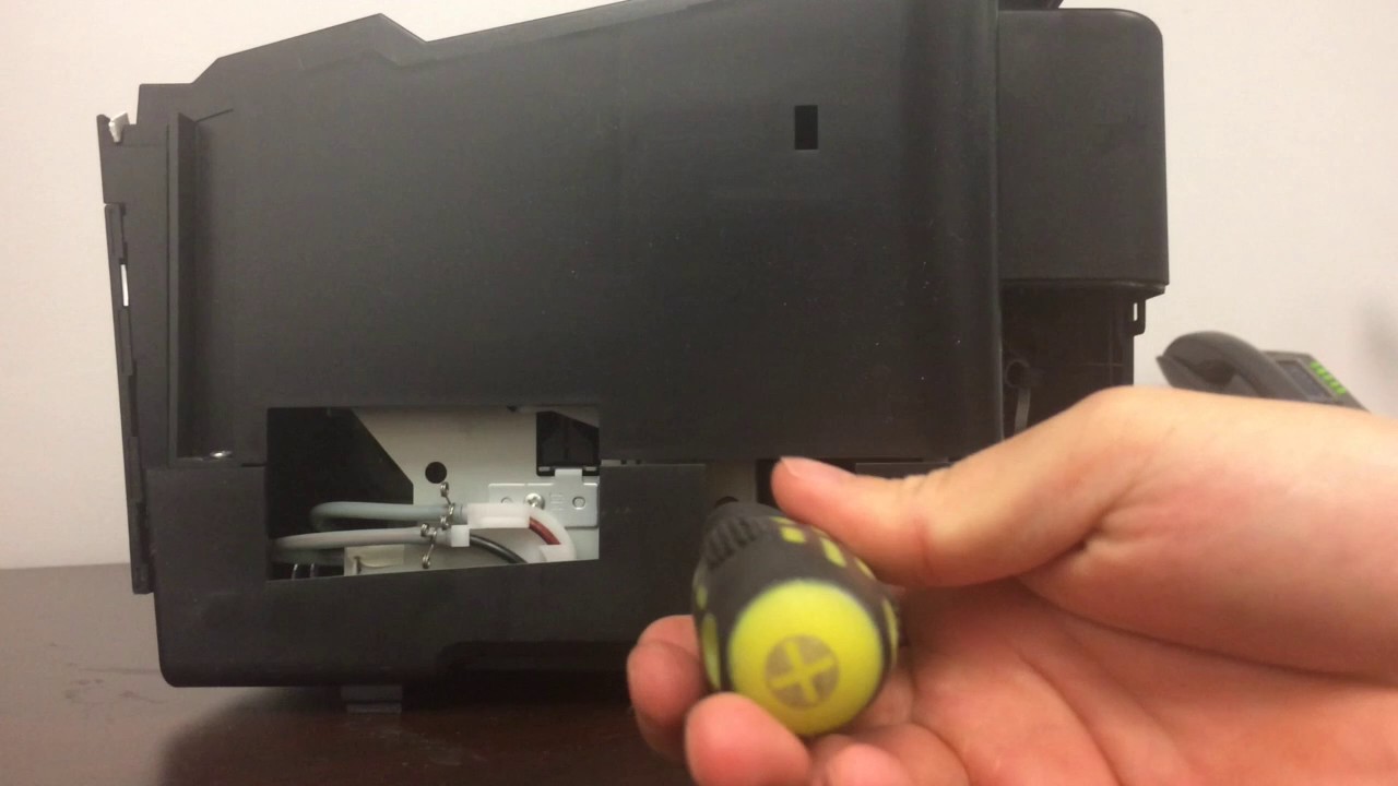 How to Move Printhead Box without Power Up - YouTube