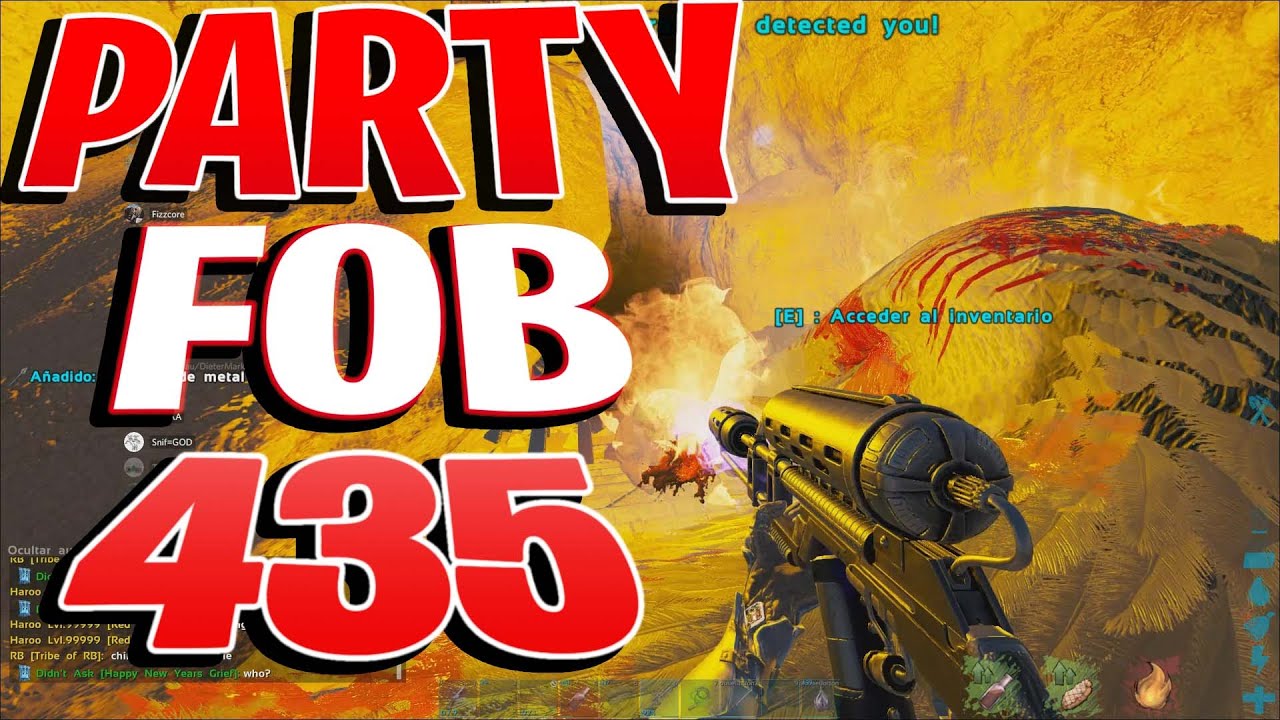 Party FOB 435 | Ark Official PVP - YouTube