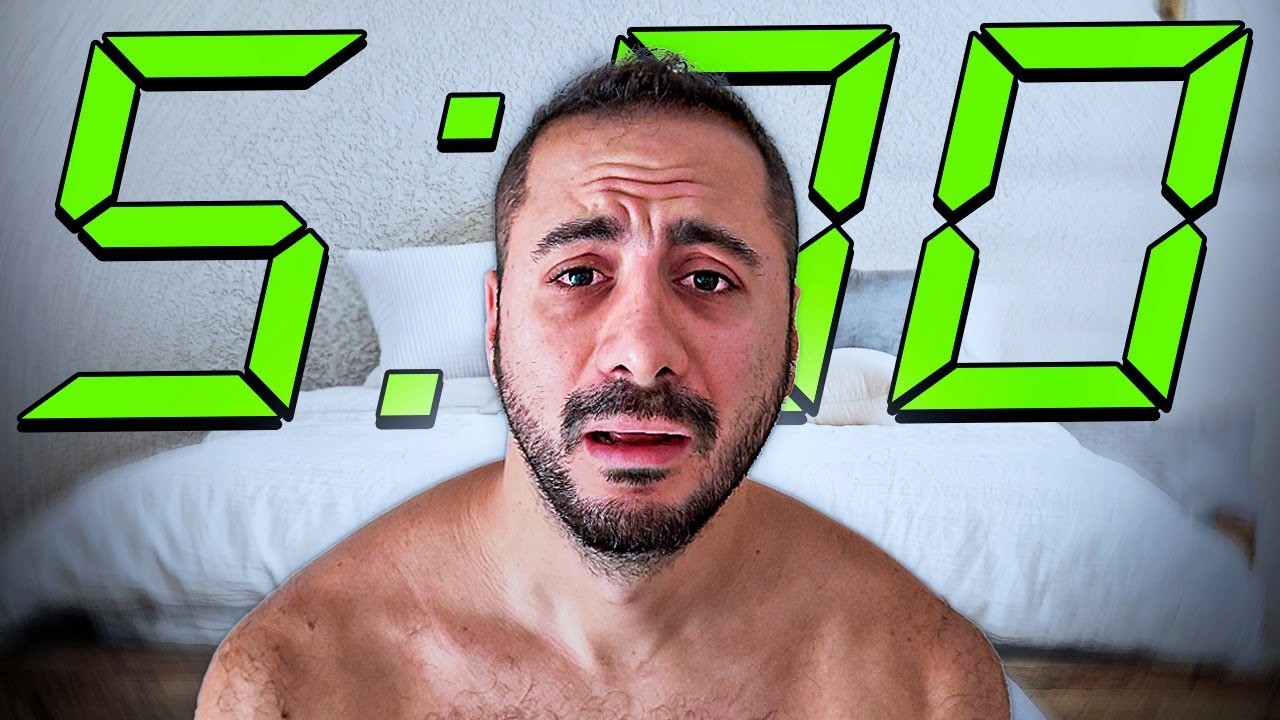 ΞΥΠΝΑΩ ΚΑΘΕ ΜΕΡΑ ΣΤΙΣ 5 ΤΟ ΠΡΩΙ ΓΙΑ 1 ΒΔΟΜΑΔΑ! - YouTube