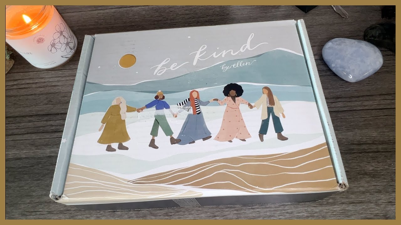This Made My Day!! Be Kind by Ellen Winter Box Unboxing + BOGO Deal! - YouTube