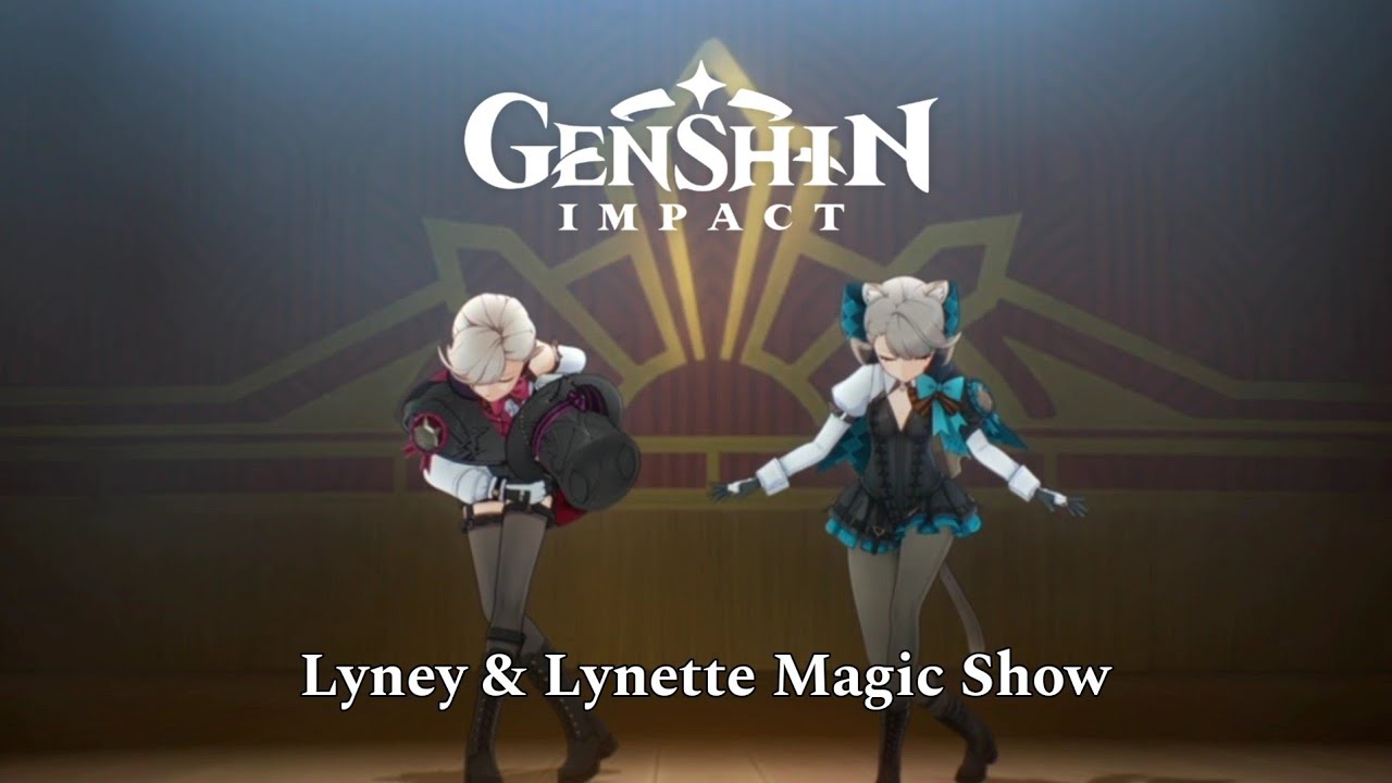 Lyney & Lynette Magic Show | Opera House Incident | Genshin Impact ...