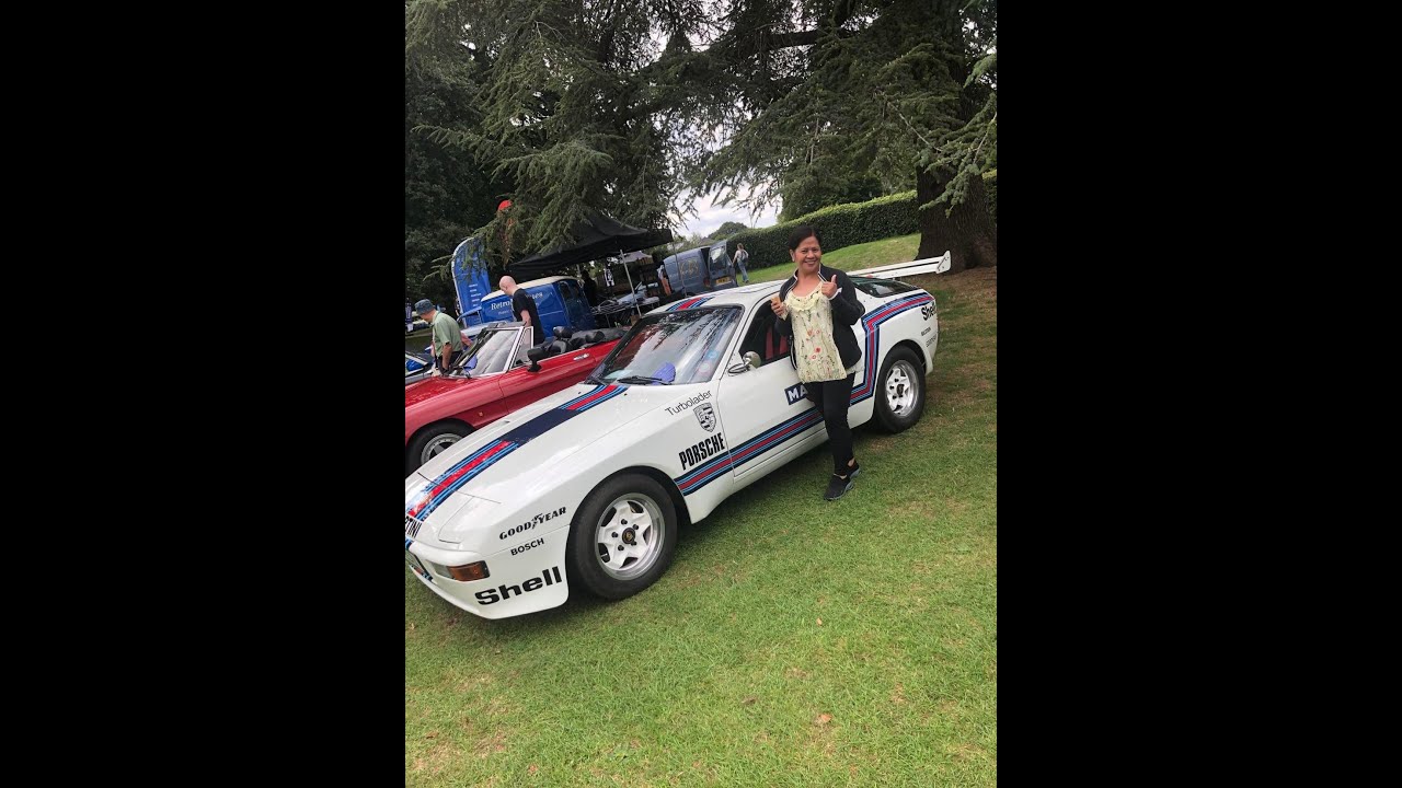 Look car Show in Abbey Pershore England this video was taken inside ...