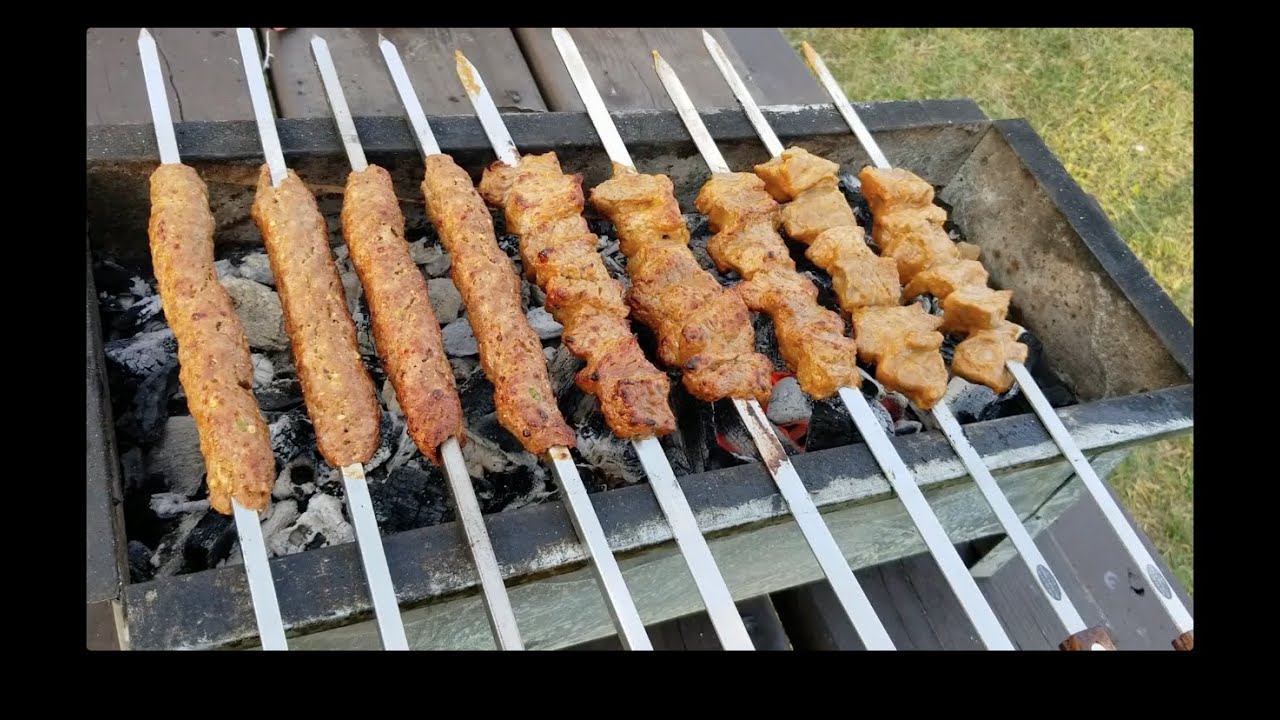 BBQ in Canada (Pakistani Style) - YouTube