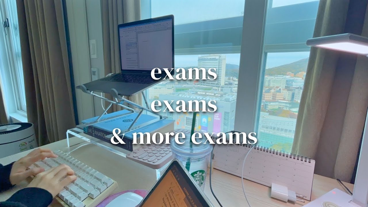when every week is exam week: study timelapses + post-exam routine ...