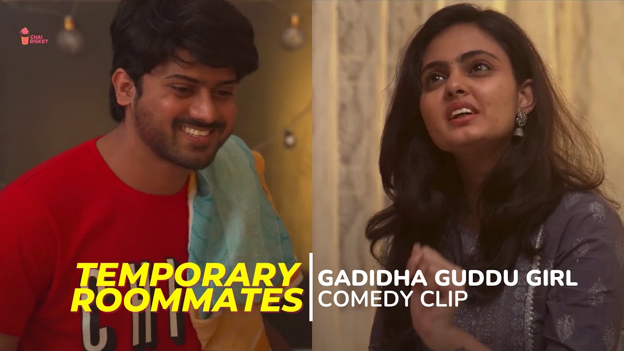 Temporary Roommates | Gadidha Guddu Girl | Comedy Scene | Nandu | Chai ...