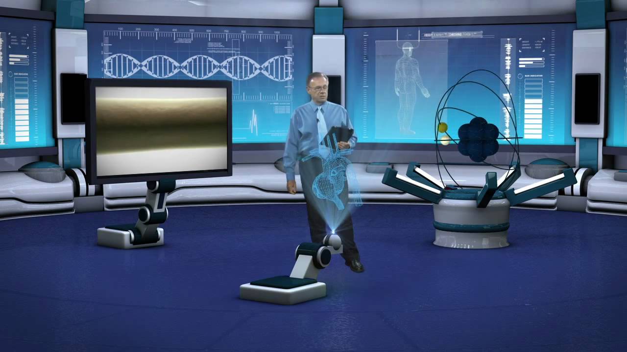 VIRTUAL STUDIO - CINEMA 4D - YouTube