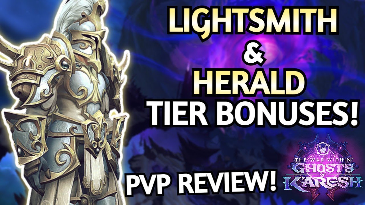 Herald & Lightsmith Tier Sets and Changes! - 11.2 WoW TWW - Ghosts of K ...