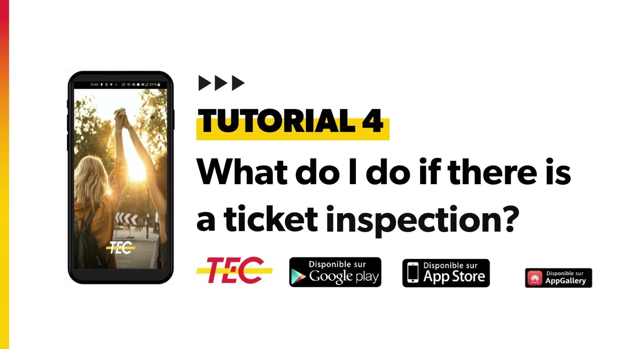 TUTORIAL 4 - What do I do if there is a ticket inspection ? - YouTube