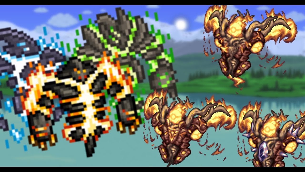 Terraria Primordials Vs Profaned Guardians Tmodloader 1.4.4 Smash Bros ...