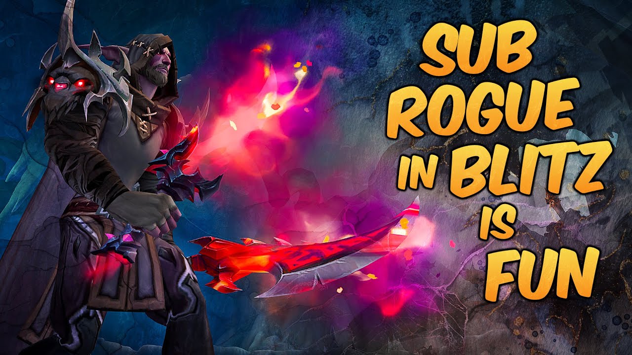 Sub Rogue PvP Blitz TWW World of Warcraft RBGB - YouTube