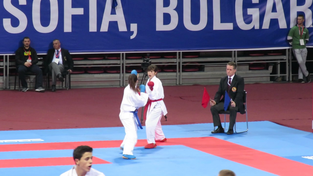 44th EKF karate Junior, Cadet and U21 Championships - YouTube