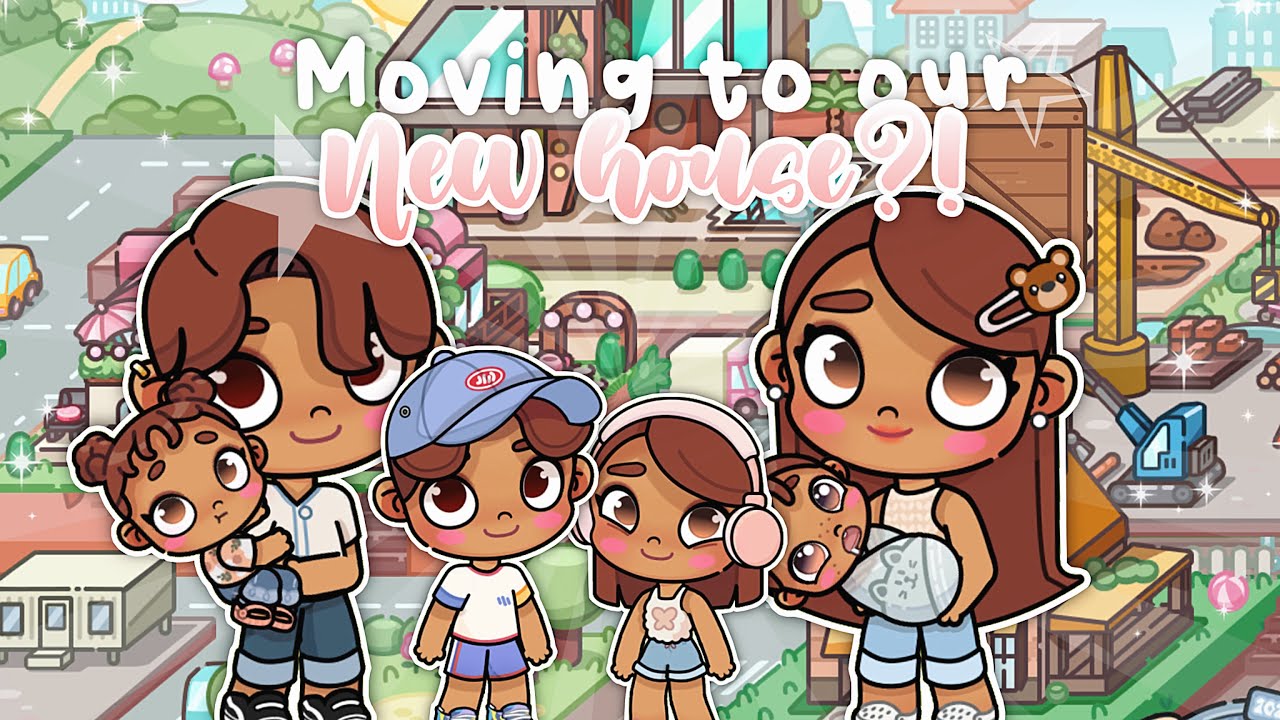 *MOVING* into our new house 🏡 💐 || *with voice* 🔊 || avatar world 🌍 - YouTube